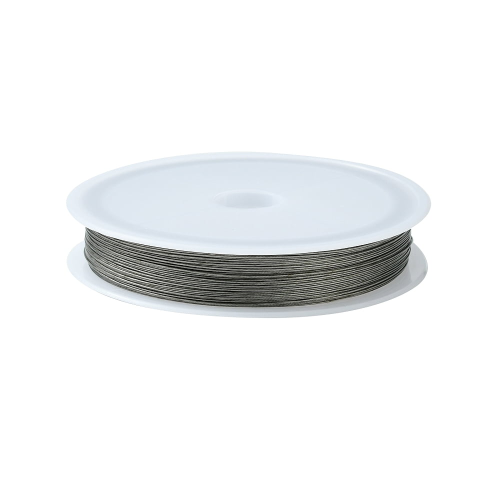 10 roll Tiger Tail Wire Nylon-coated Stainless Steel Original color Raw ...