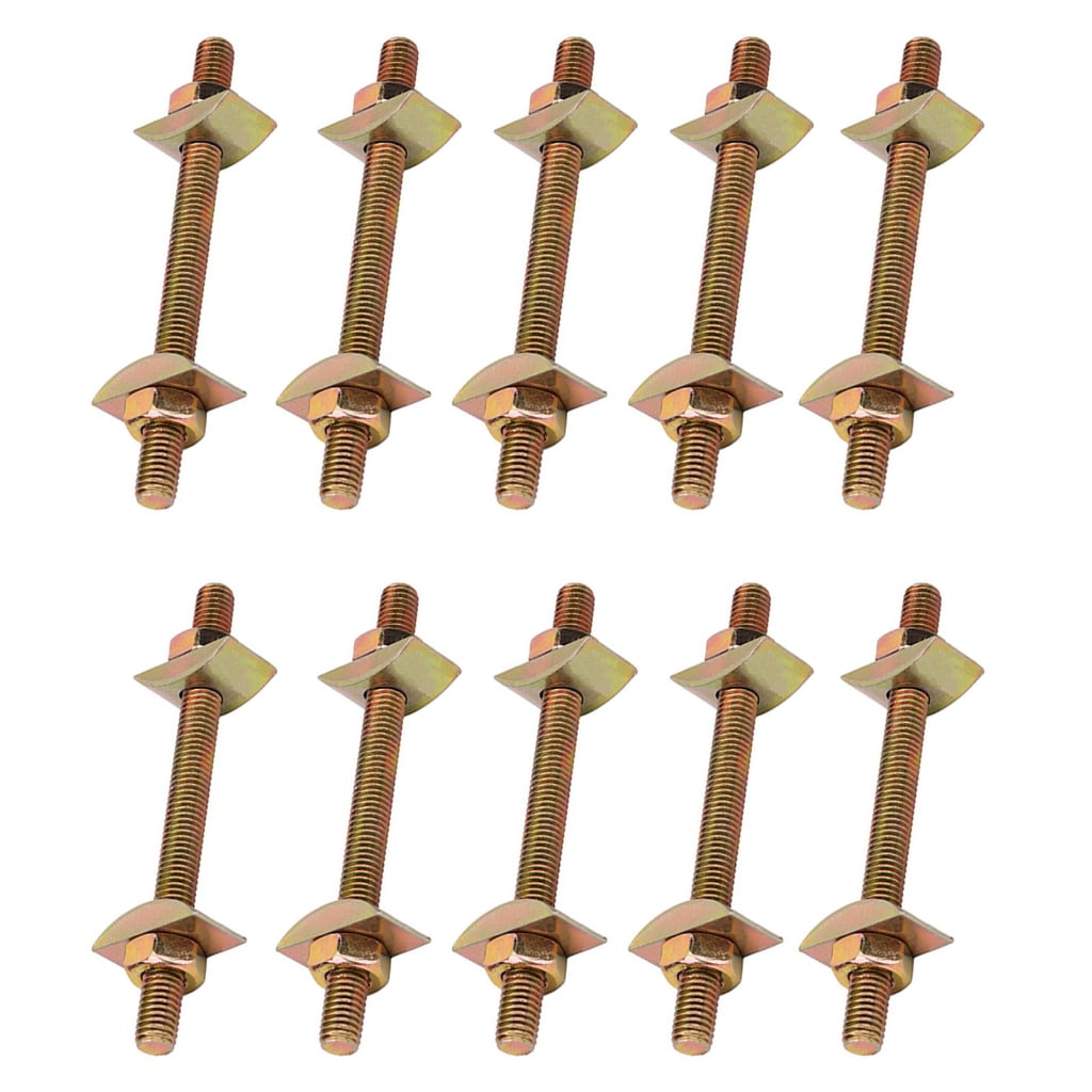 10 set Drawbolt Connectors Countertop Throw Connectors Carbon Steel ...