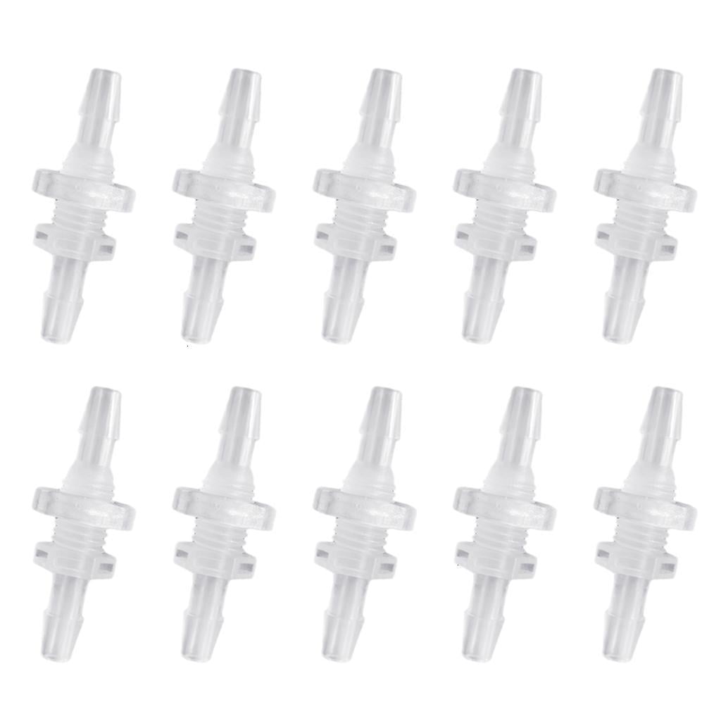 10 sets Leak proof Connections Threaded Hose Barbed Bulkhead Connectors ...