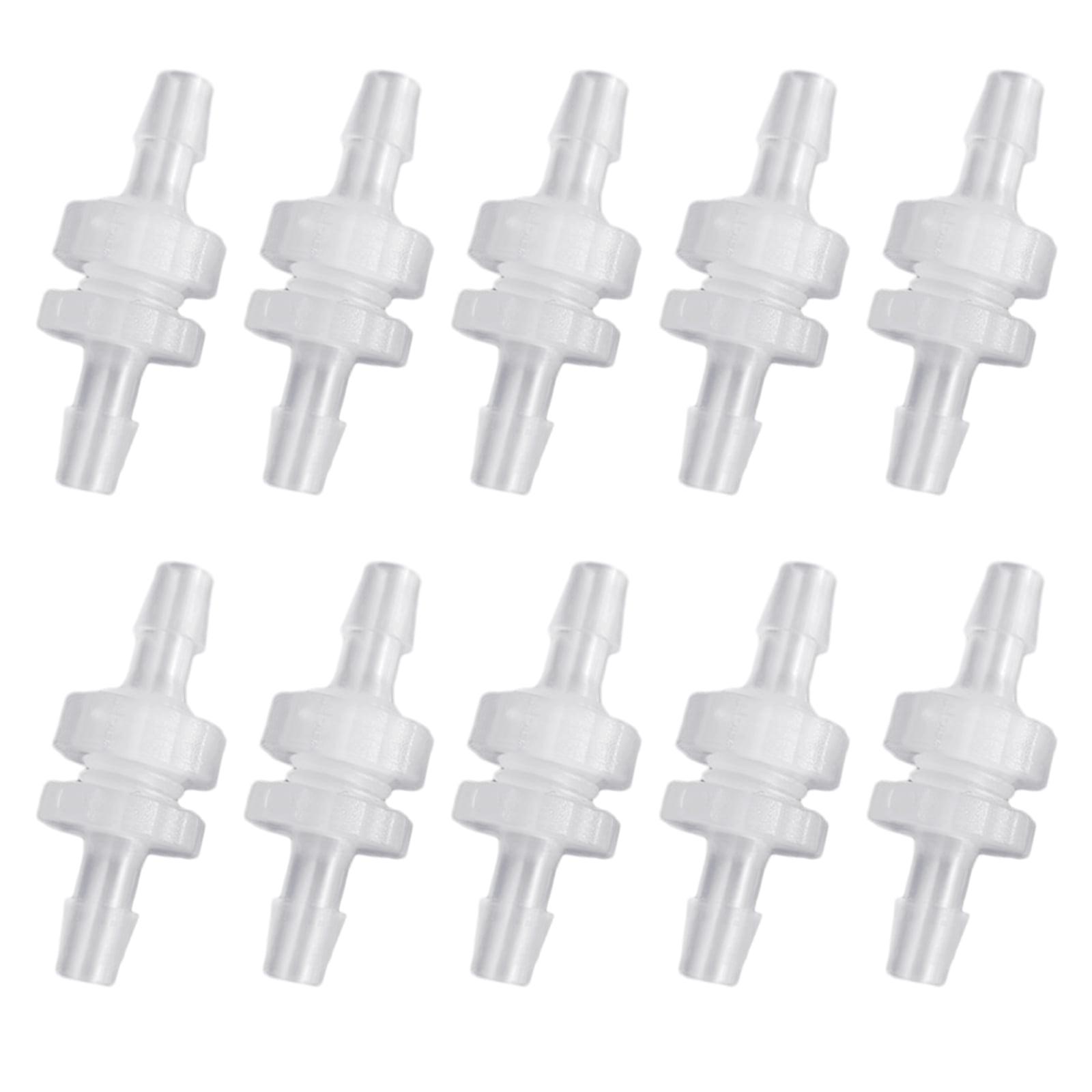 10 sets Leak proof Connections Threaded Hose Barbed Bulkhead Connectors ...