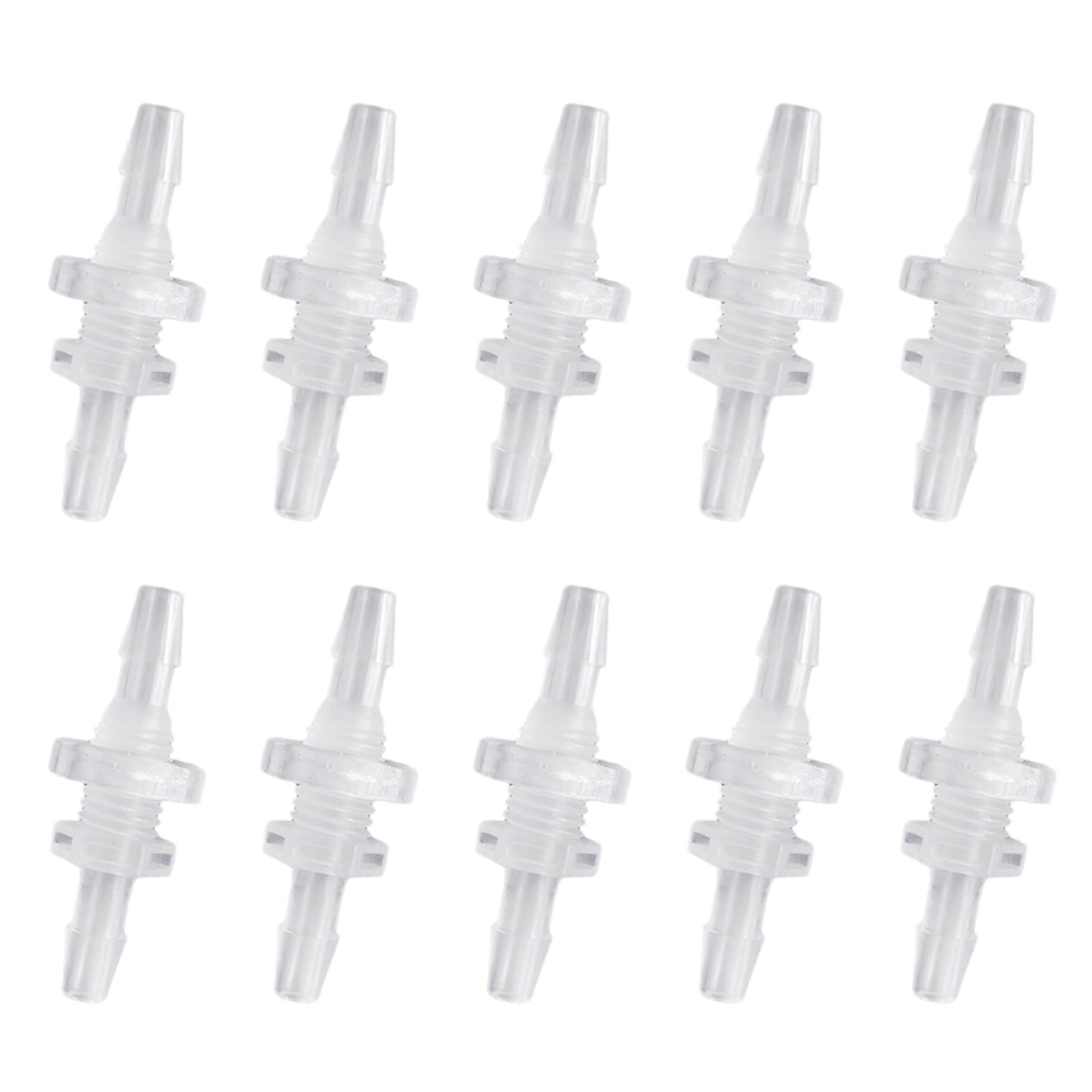 10 sets Leak proof Connections Threaded Hose Barbed Bulkhead Connectors ...