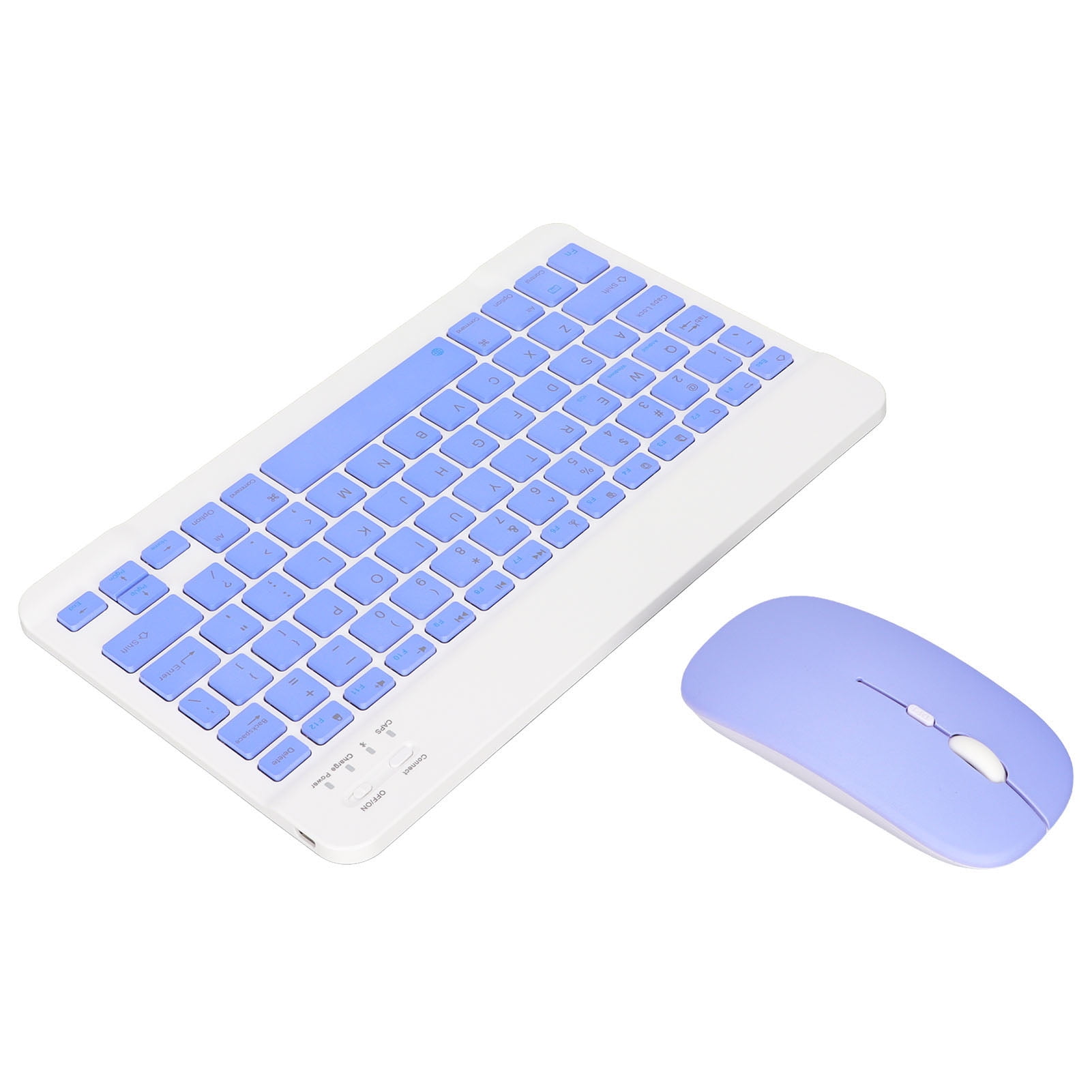 10" Keyboard Mouse Set, Ultra,Thin, Quiet Wireless Combo For Laptop ...