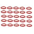10" to 16" Red Martingale Dog Collar Bulk Packs Shelter Rescue Quick ...