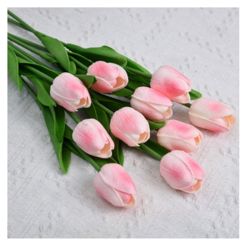 10 tulip shaped fake flower home furnishings, hotel wedding photography ...