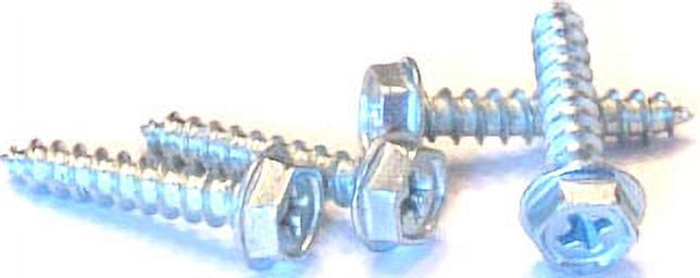 #10 x 1 1/2" Type A Self-Tapping Screws / Phillips / Hex Washer Head ...