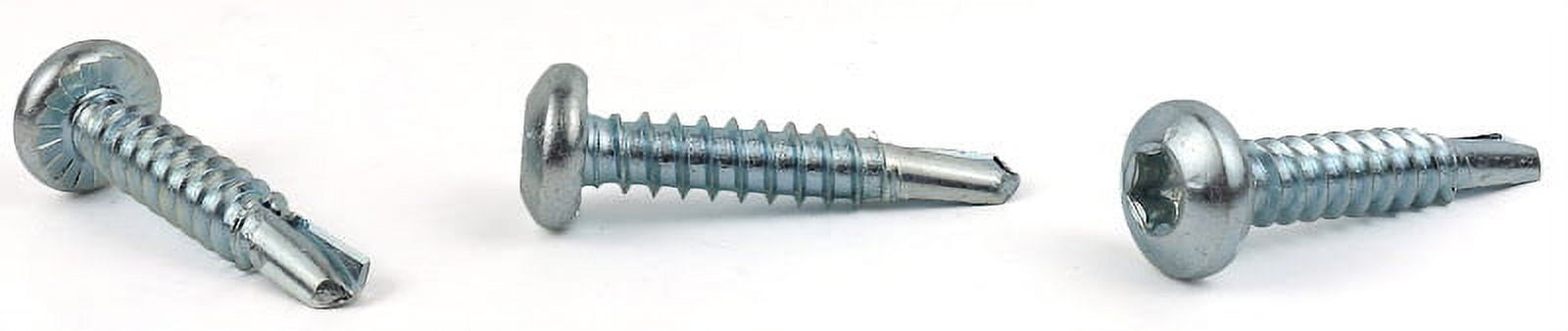 #10 x 1/2" Self-Drilling Screws / Six-Lobe (TorxÂ®) / Pan Head / Steel ...