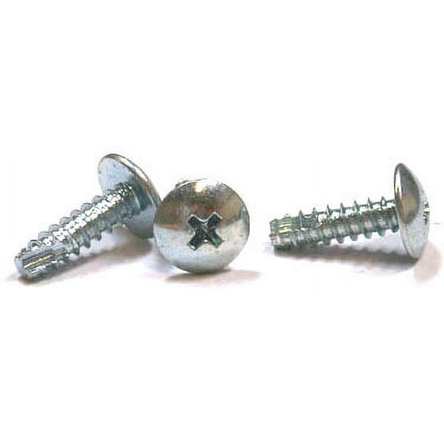 #10 x 1/2" Type 25 Thread Cutting Screws / Phillips / Truss Head ...