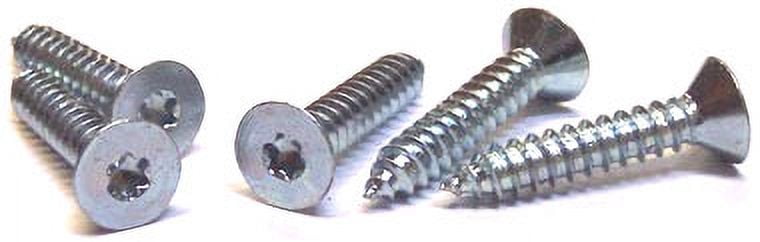 #10 x 1/2" Type AB Self-Tapping Screws / Six-Lobe (TorxÂ®) / Flat ...