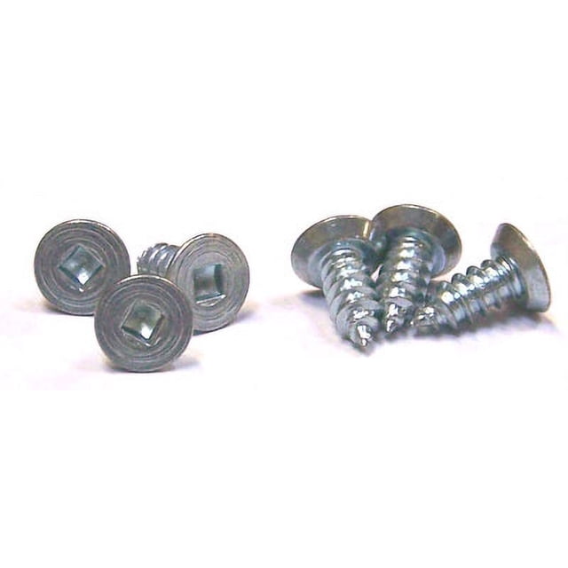 #10 x 1/2" Type AB Self-Tapping Screws / Square / Flat Undercut Head ...