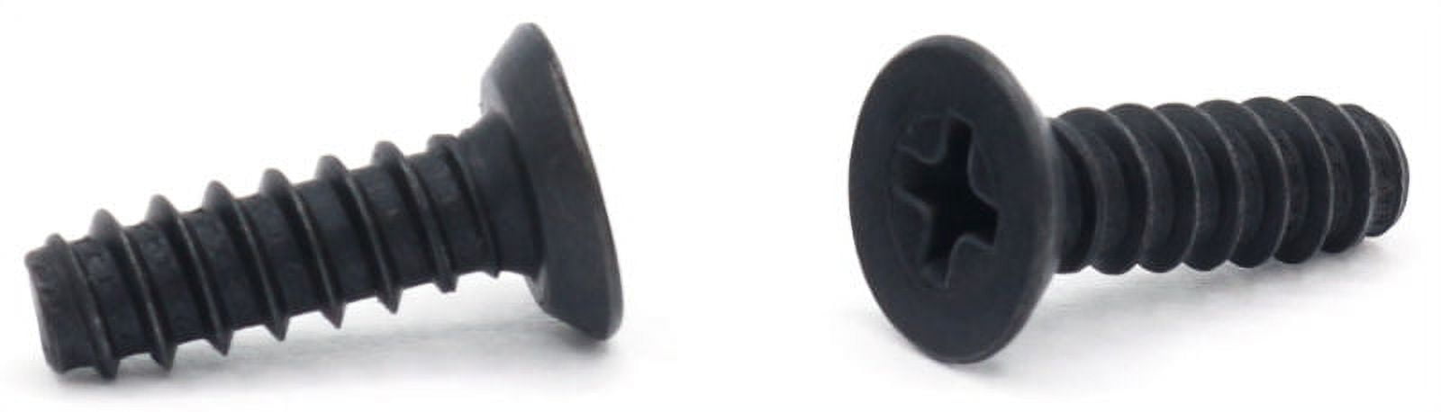 #10 x 1/2" Type B Self-Tapping Screws / Phillips / Flat Undercut Head ...