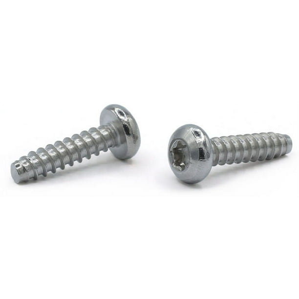 #10 x 1/2" Type B Self-Tapping Screws / Six-Lobe (TorxÂ®) / Pan Head / Steel / Zinc - 8000 Piece ...