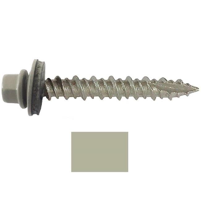 10 x 1.5 in. Grey Screw - 250 Piece - Walmart.com