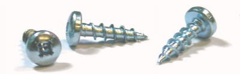 #10 x 1" Deep Thread Wood Screws / Combo / Pan Head / Type 17 / Steel ...