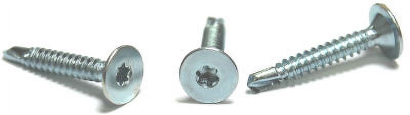 #10 x 1" Self-Drilling Screws / Six-Lobe (TorxÂ®) / Wafer Head / Steel ...