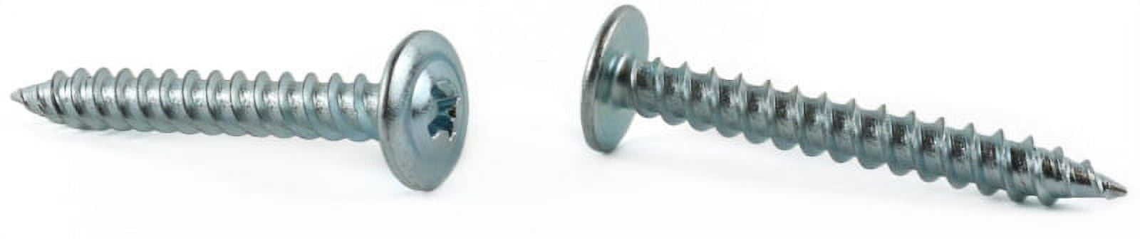 #10 x 1" Self-Piercing Screws / Phillips / Modified Truss Head / Steel ...