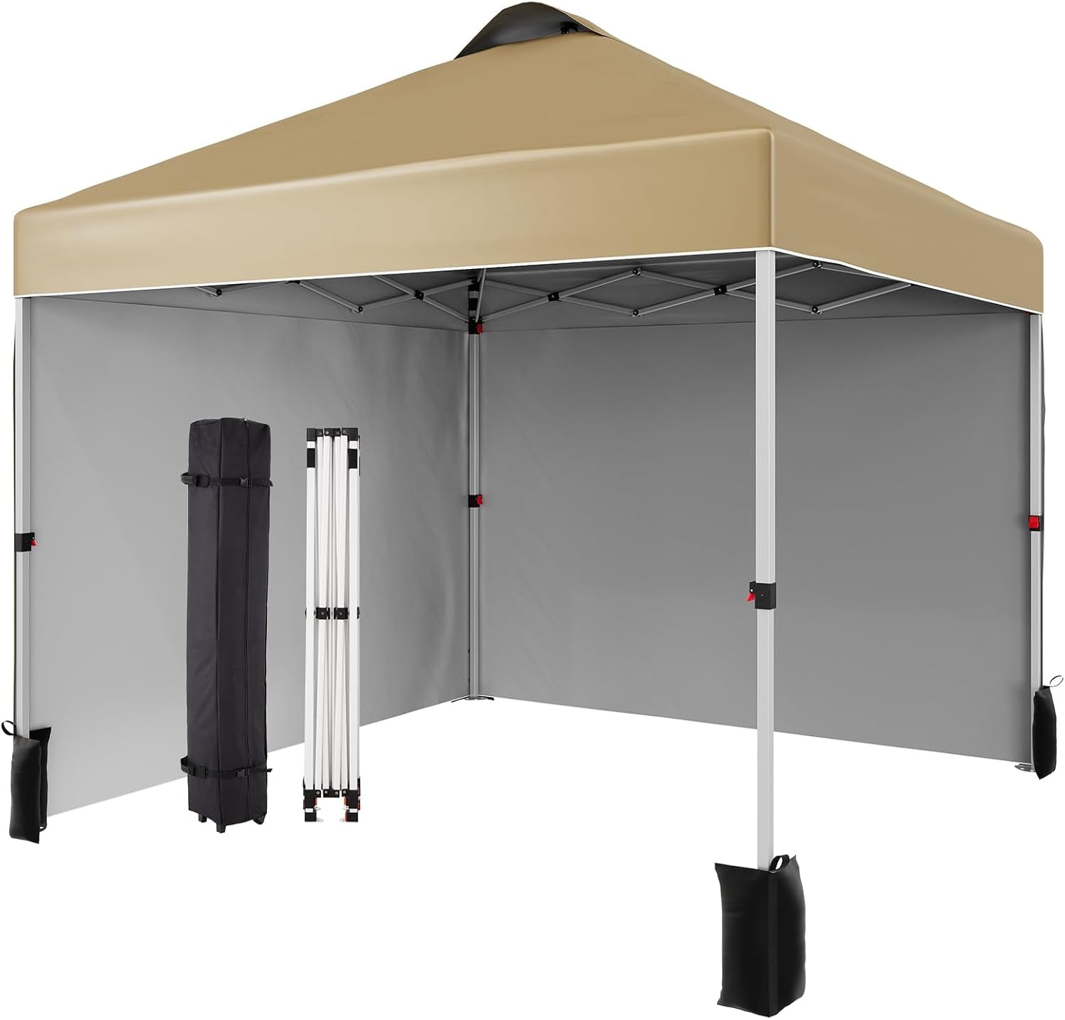 Joyspirit 10 x 10 Camping Tent, Portable Canopy Tent, Pop Up Beach Tent ...