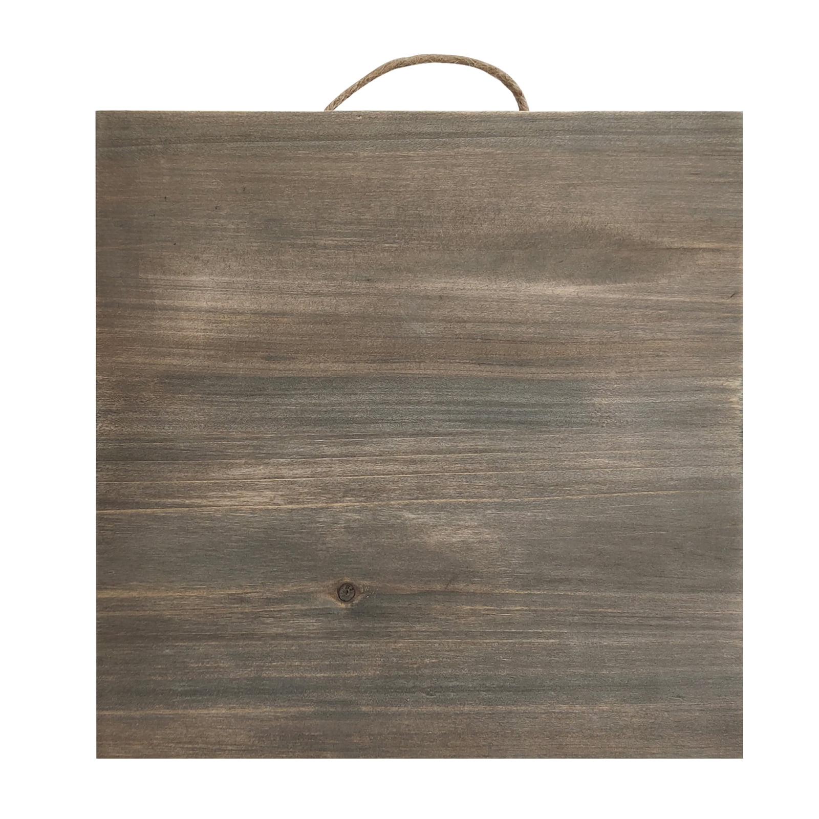 10" x 10" Graywashed Wood Square Plaques by Make Market - 2ct ...