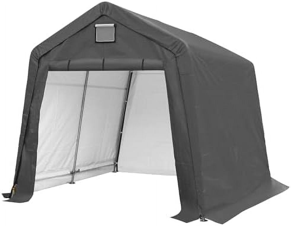 10' x 10' Outdoor Storage Shelter - Heavy Duty Storage Tent with Roll ...