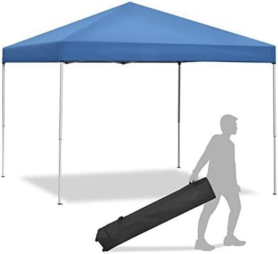 10 x 10 Pop Up Height Adjustable Canopy Tent Sun Protection Waterproof ...