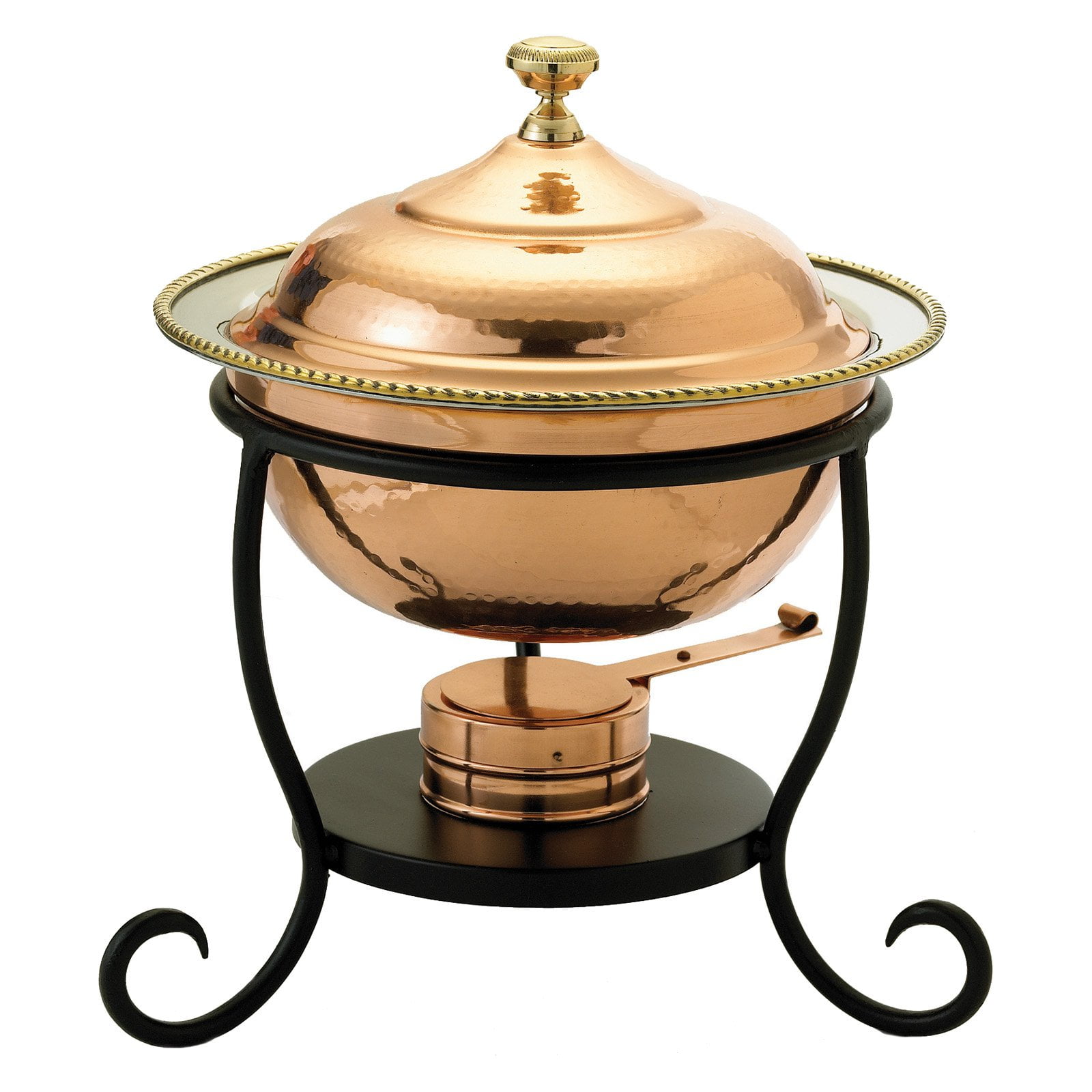 10 in. Round Decor Copper Chafing Dish - Walmart.com
