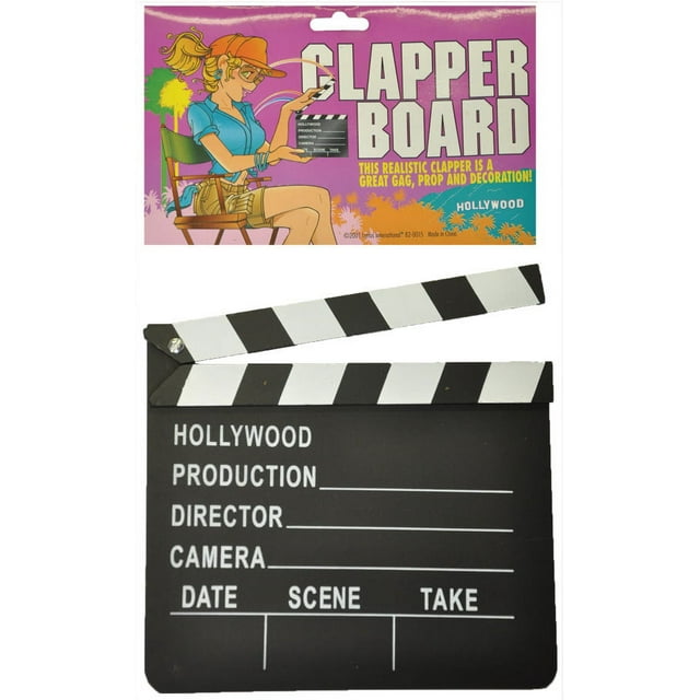 10 x 11 Clacker Hollywood Movie Prop - Walmart.com