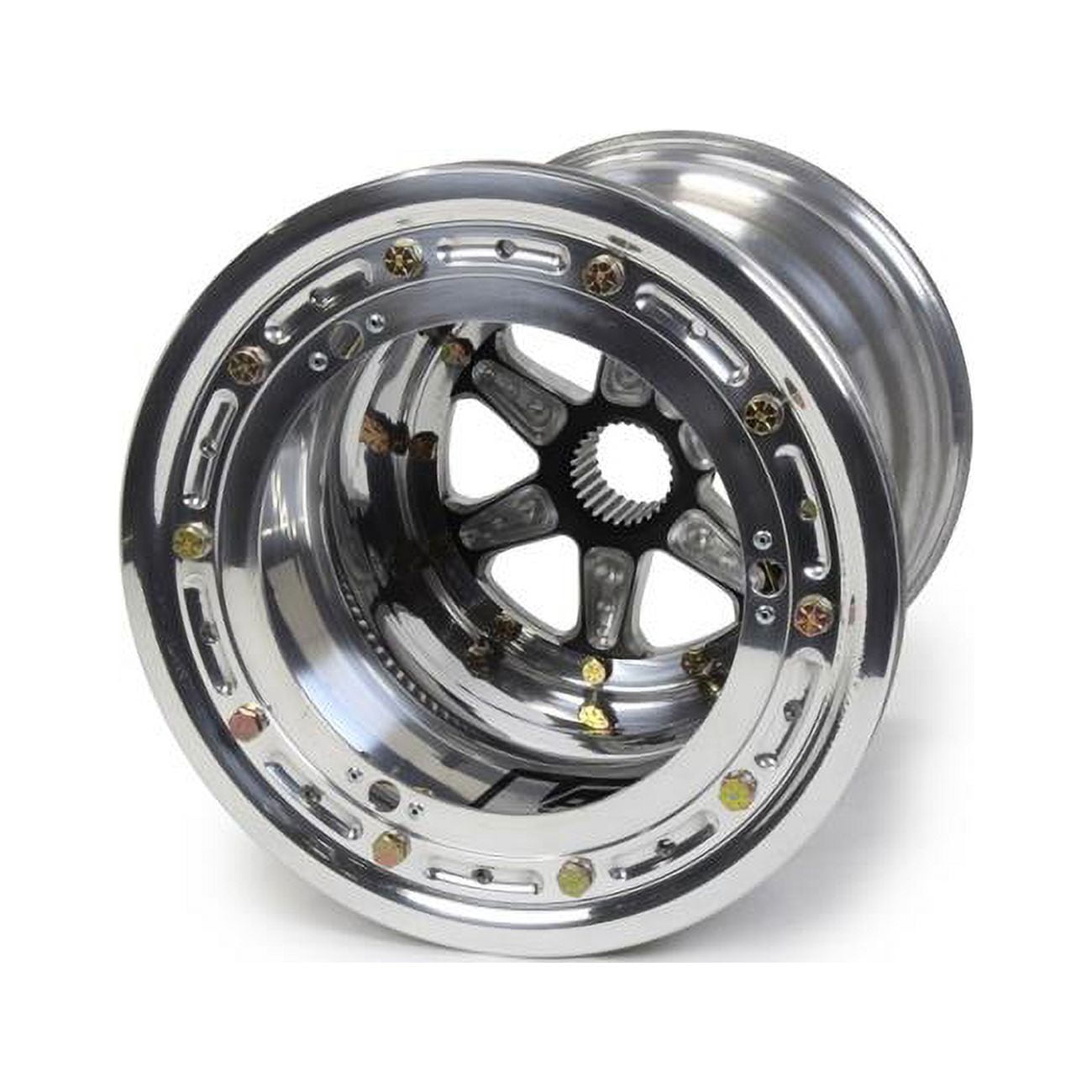 10 x 11 in. 6 in. Backspace Beadlock 27T Splined Wheel - Walmart.com