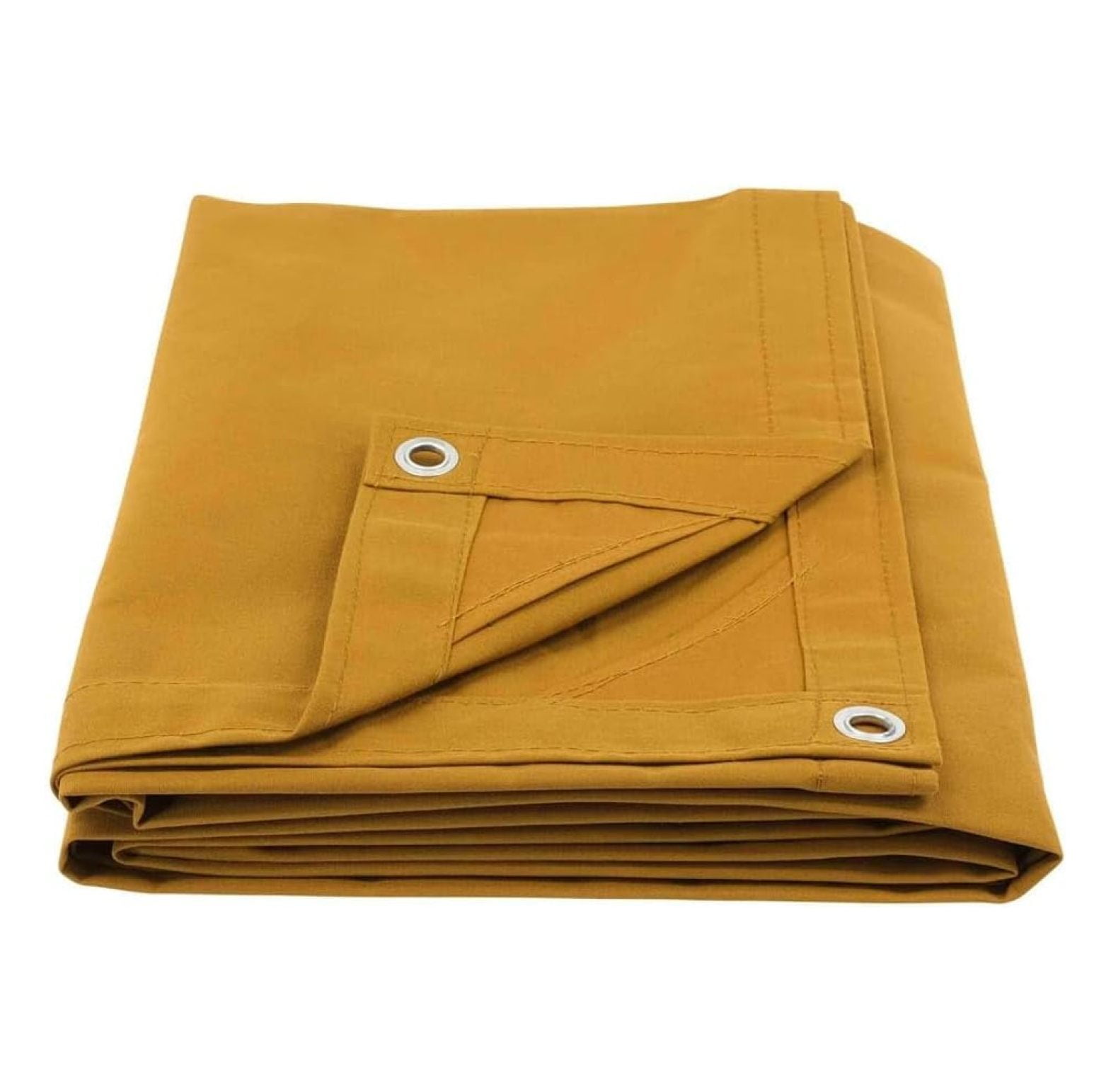 10' x 12' Tan Canvas Tarp 12oz Heavy Duty Water Resistant - Walmart.com