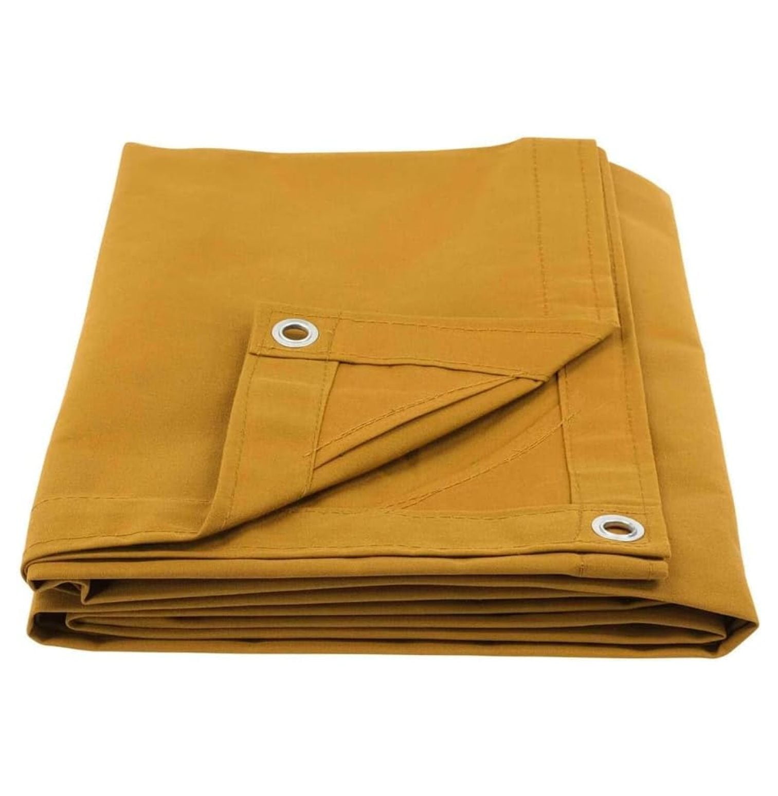 10' x 12' Tan Canvas Tarp 12oz Heavy Duty Water Resistant - Walmart.com