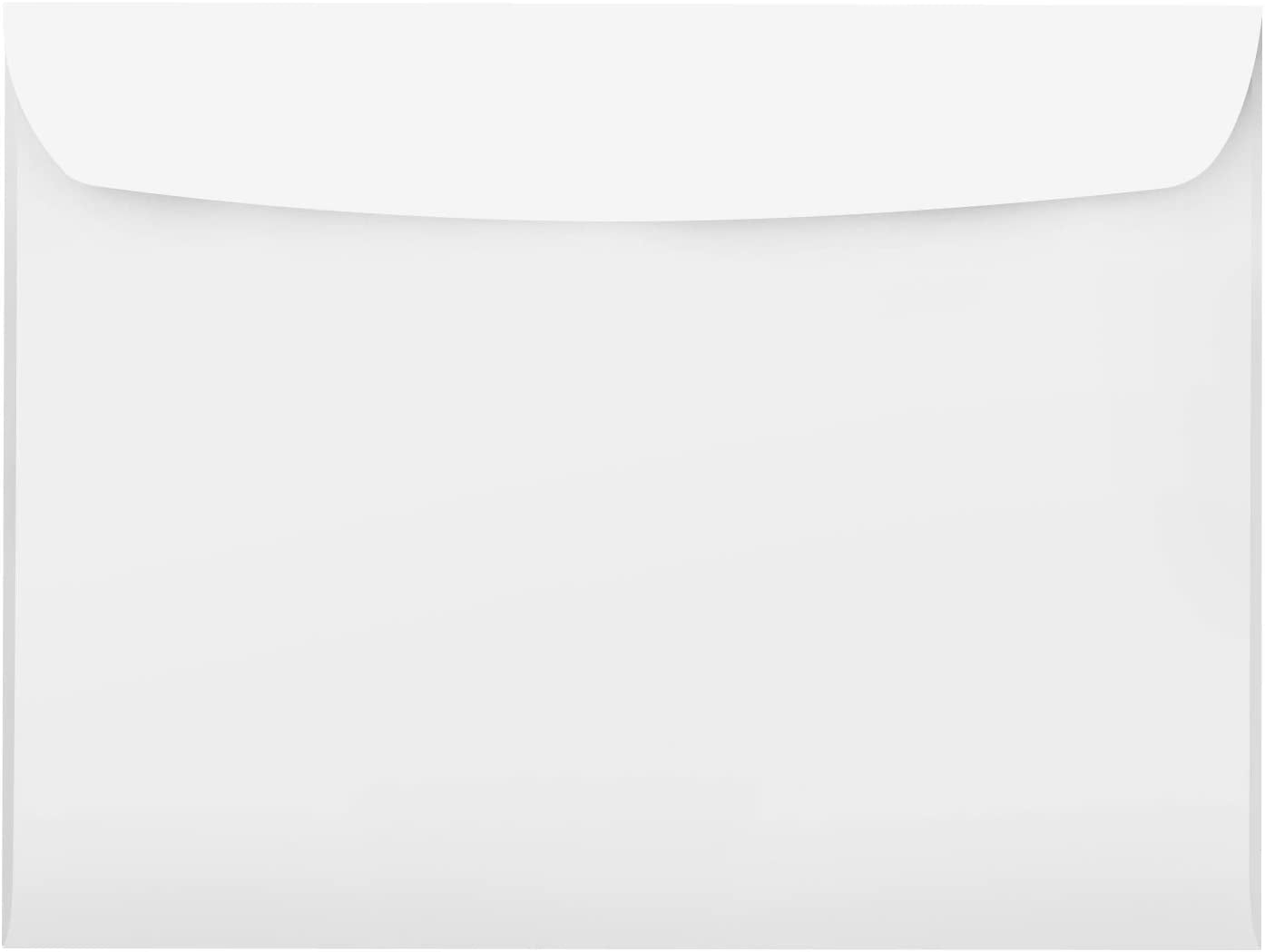 10 x 13 Booklet Envelopes Open Side Envelopes - Bright White 28Lb - 50 ...