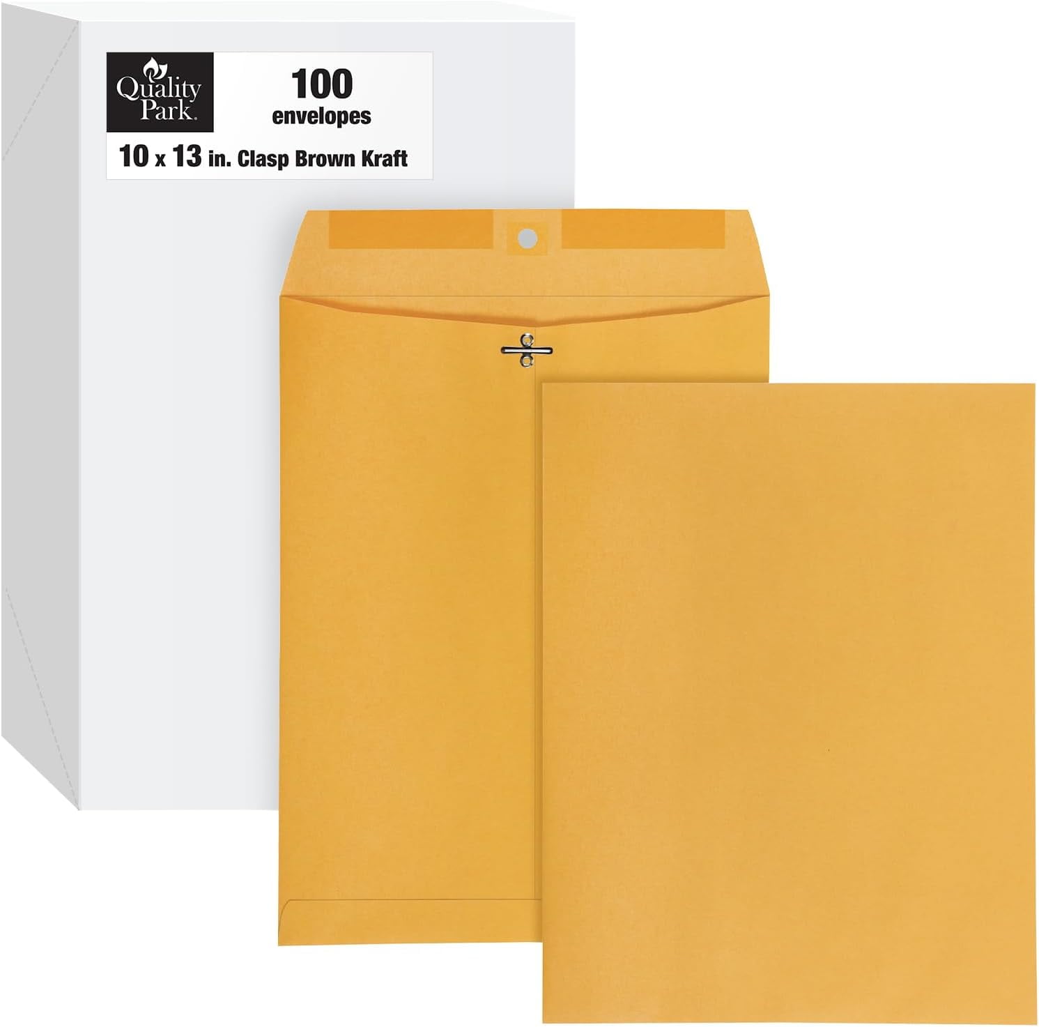 10 x 13 Clasp Envelopes, Clasp Gummed Closures for Storing or Mailing ...