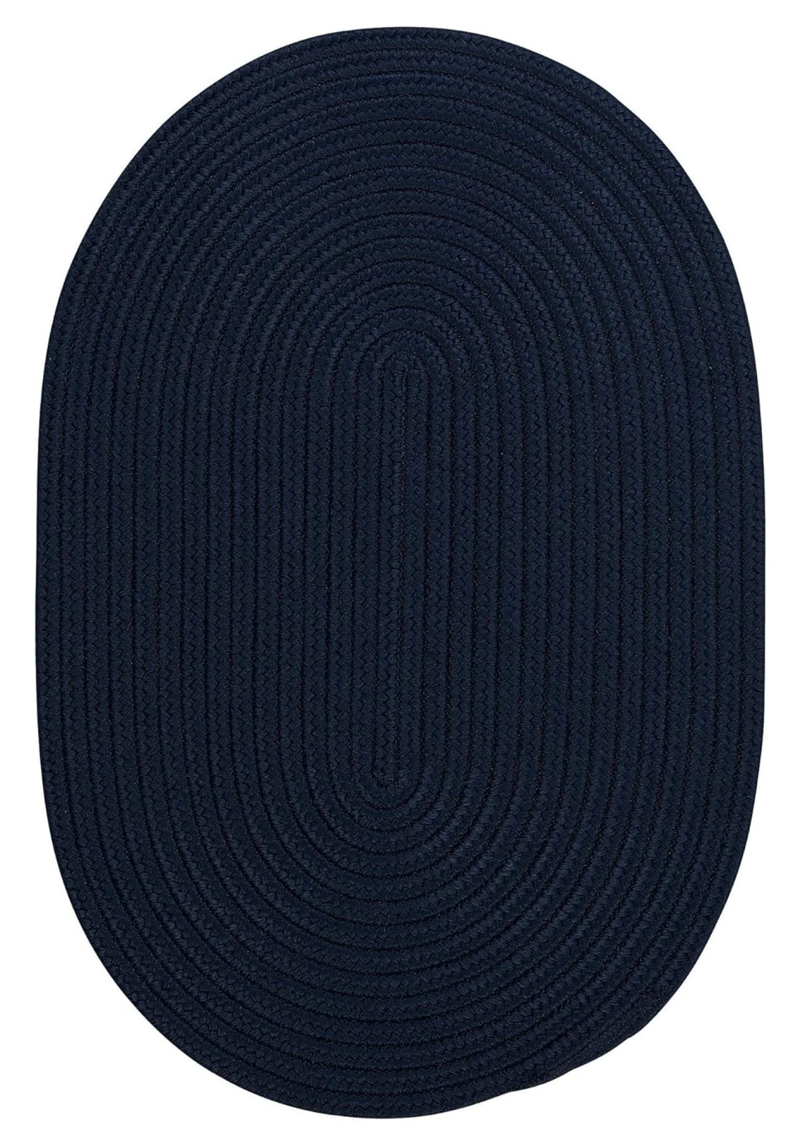 10 x 13 Feet Navy Outdoor Rug Polypropylene Rug for Damp Spaces and ...