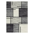 10 x 13 ft Polyester Velvet Towel Gray Rectangular Hallway Bathroom ...