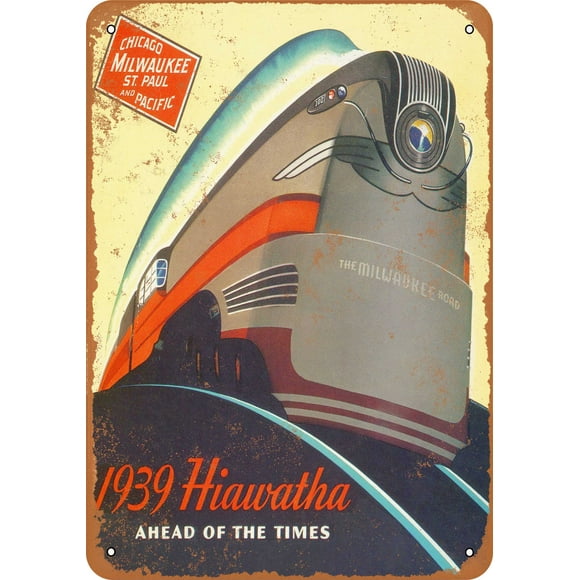 Milwaukee Road Sign