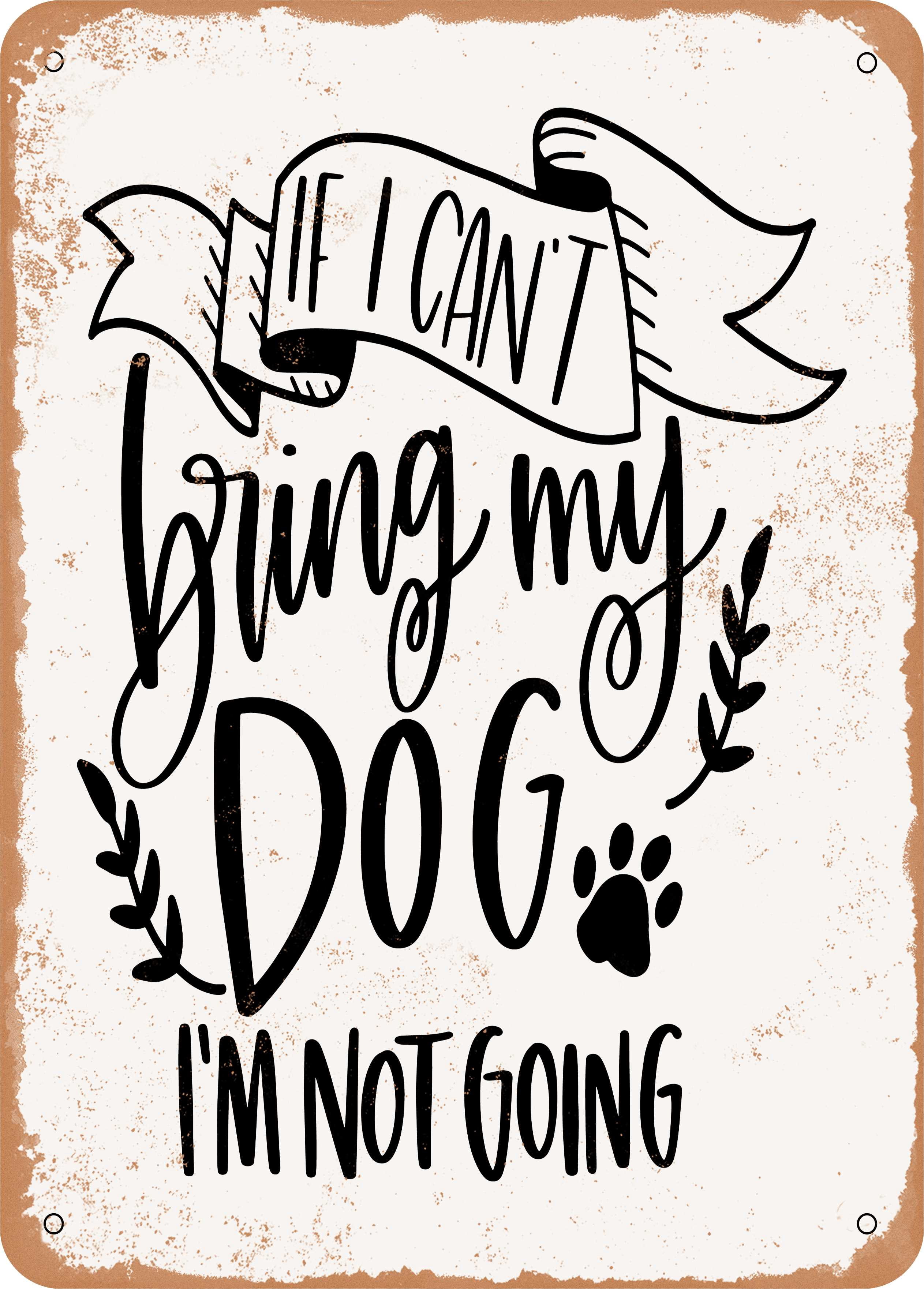 10 x 14 METAL SIGN - Not Going - Vintage Rusty Look - Walmart.com