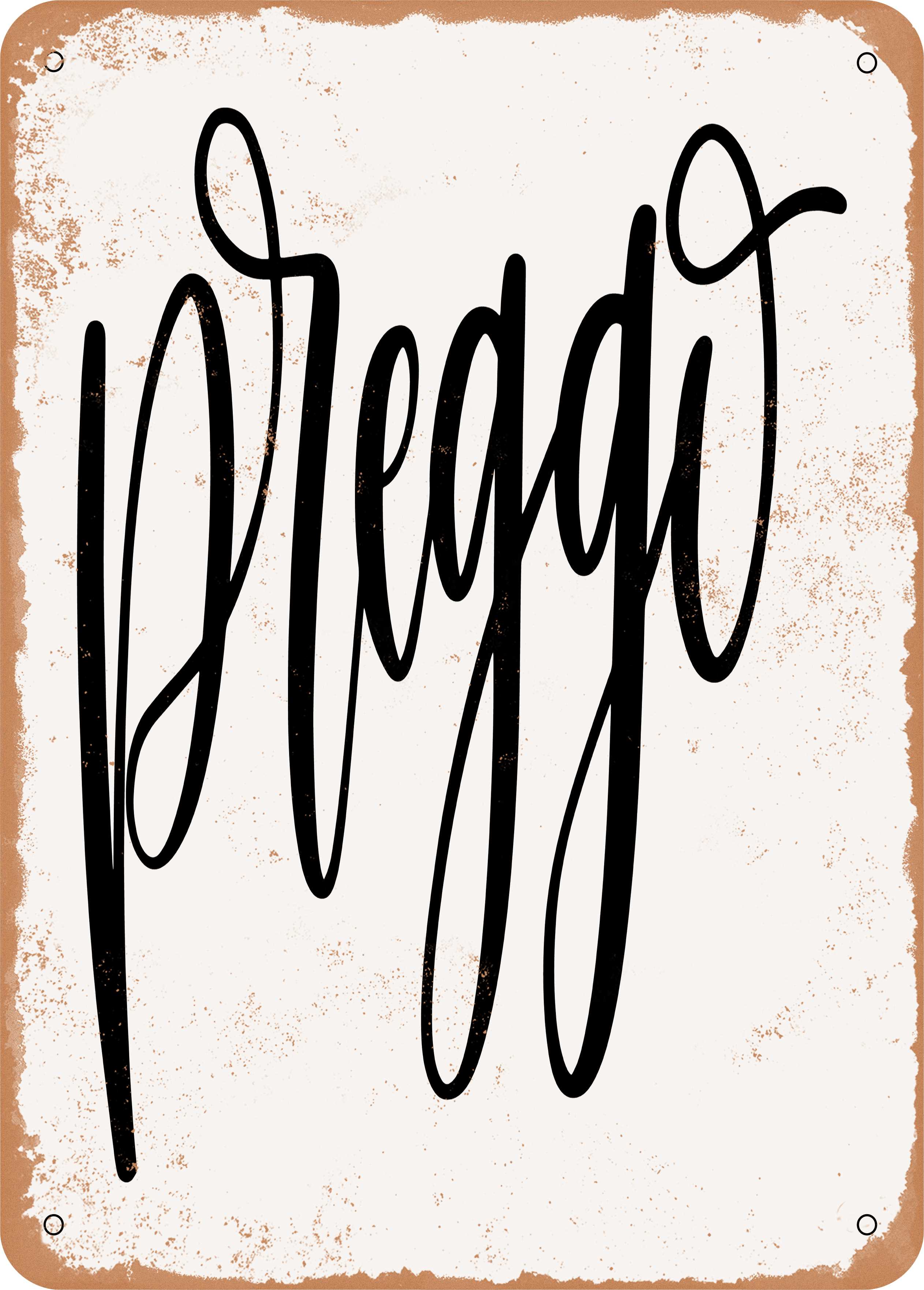 10 x 14 METAL SIGN - Preggo - Vintage Rusty Look - Walmart.com