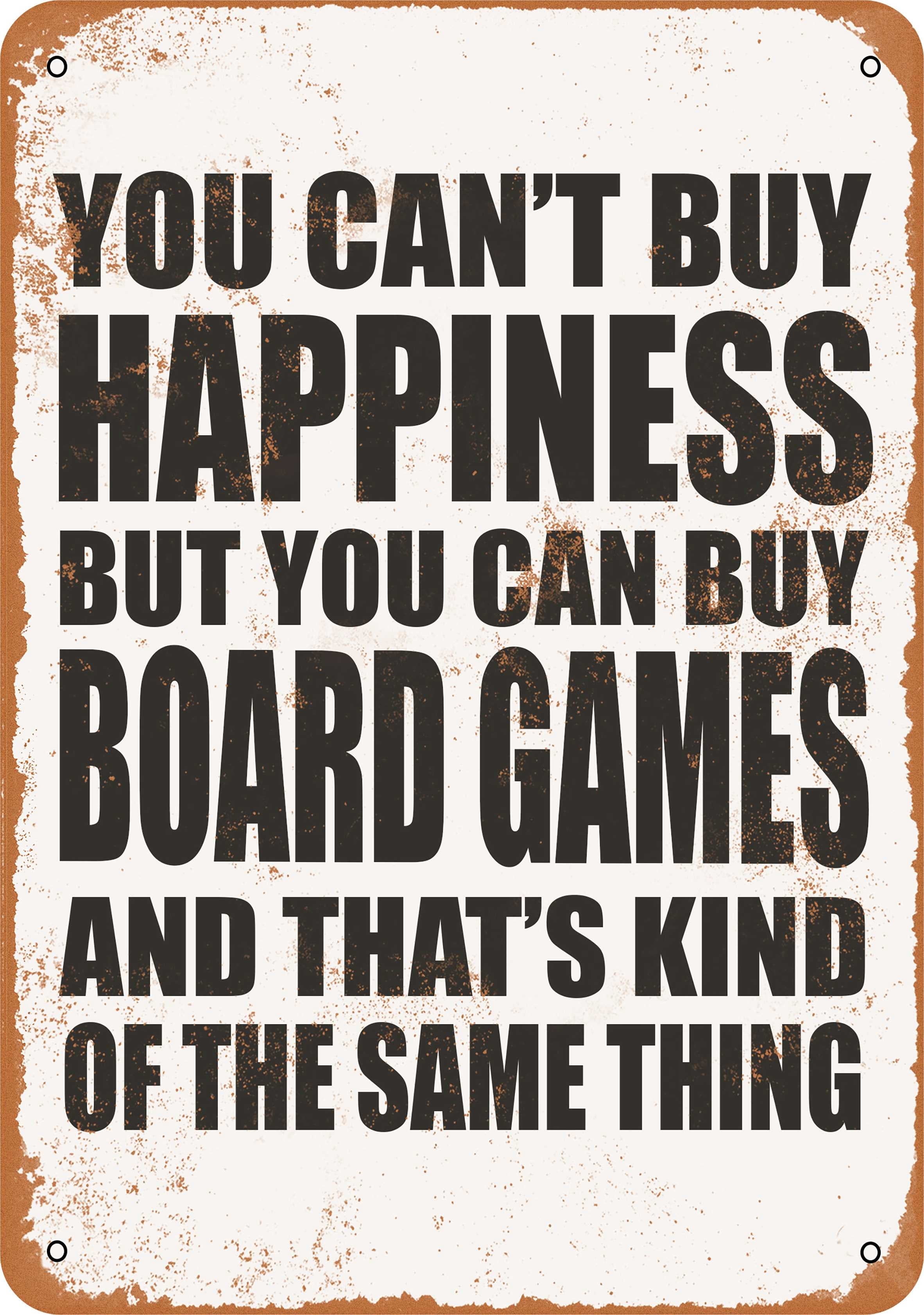 10 x 14 METAL SIGN - You Can't Buy Happiness But You Can Buy BOARD ...
