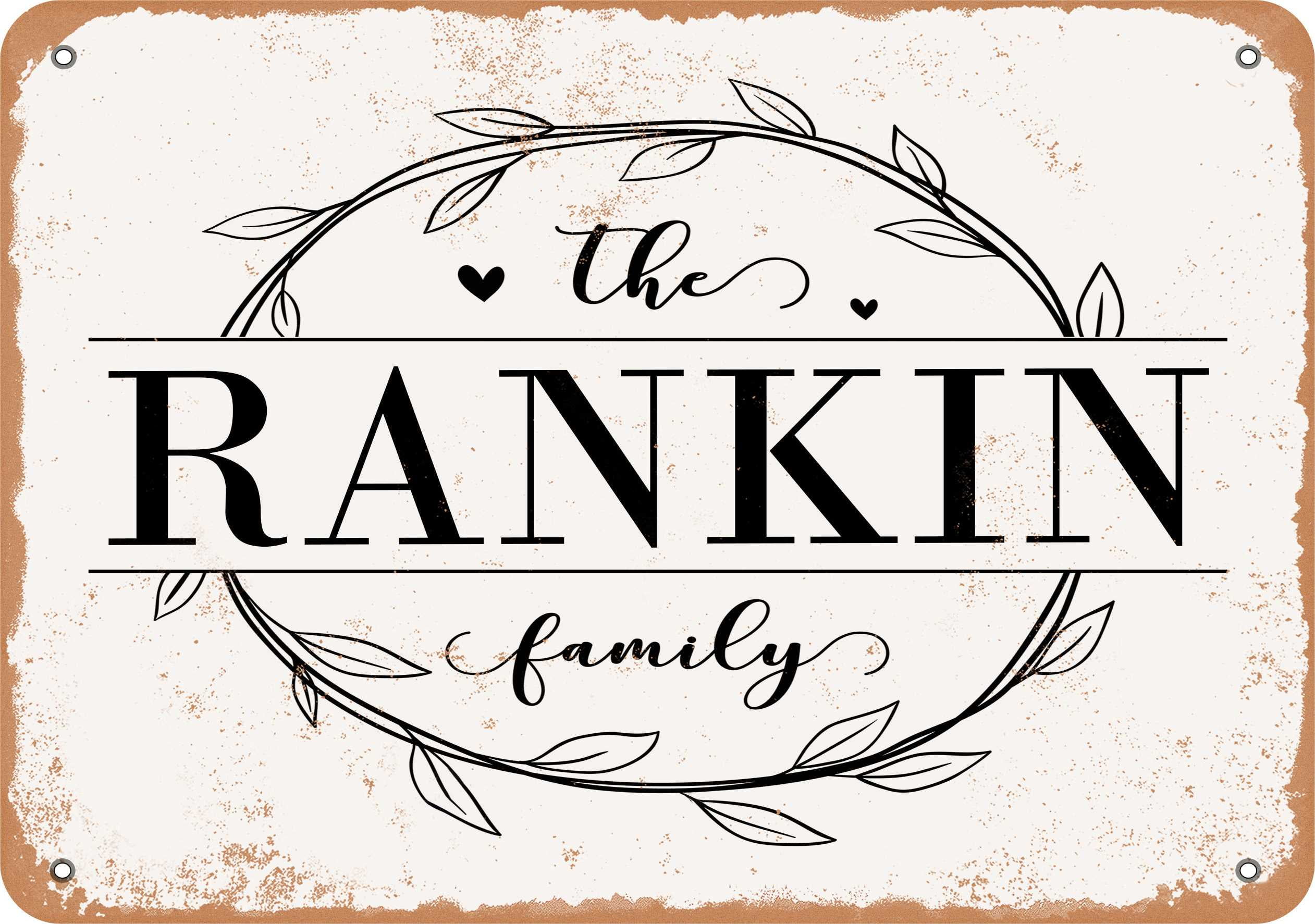 10 x 14 Metal Sign - The Rankin Family (Style 1) - Vintage Rusty Look ...