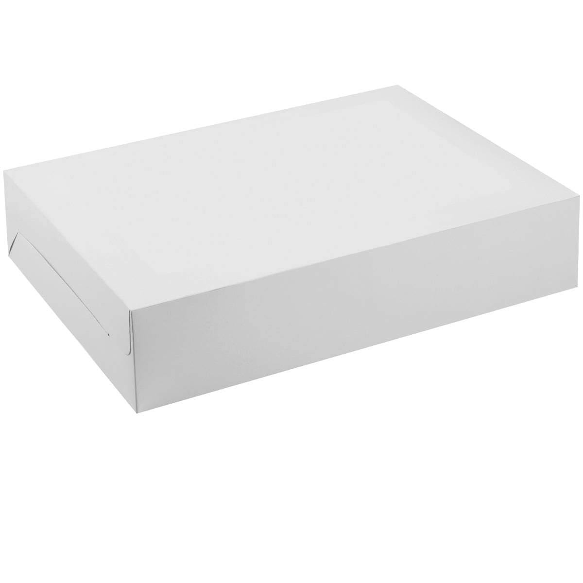 Celebrate It Sturdy White Paper Cake Box, 10" x 14" - Fits 9" x 13 ...