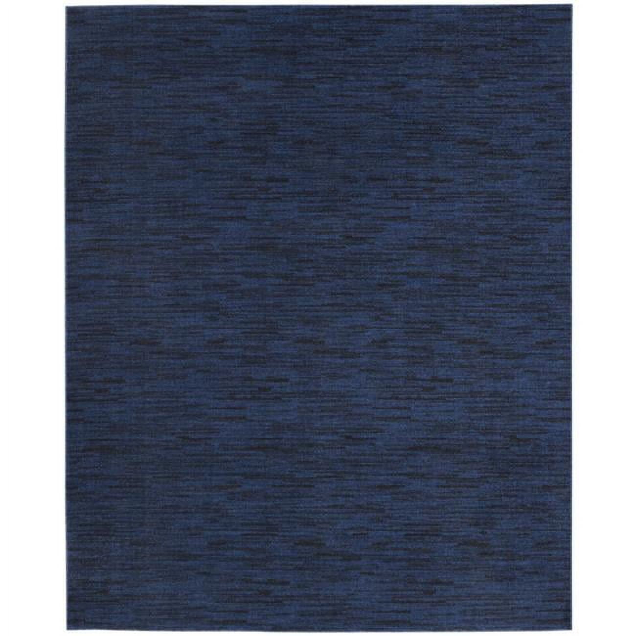 10 x 14 ft. Midnight Blue Non Skid Indoor & Outdoor Rectangle Area Rug ...