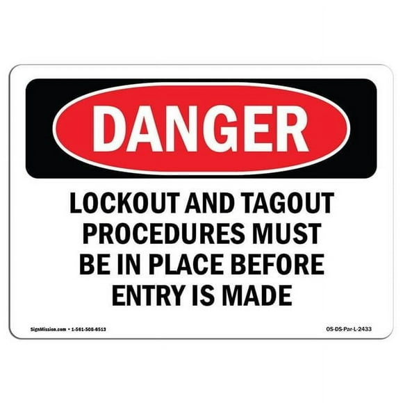 Osha Lockout Tagout Procedures