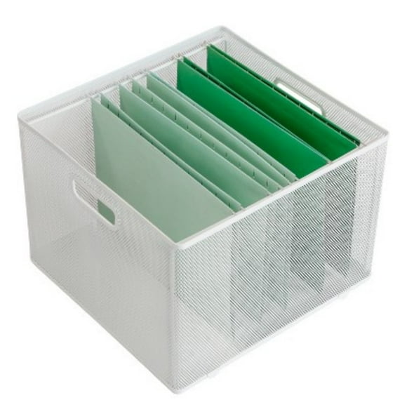 Office and Storage Crates in Assorted Colors for Organization