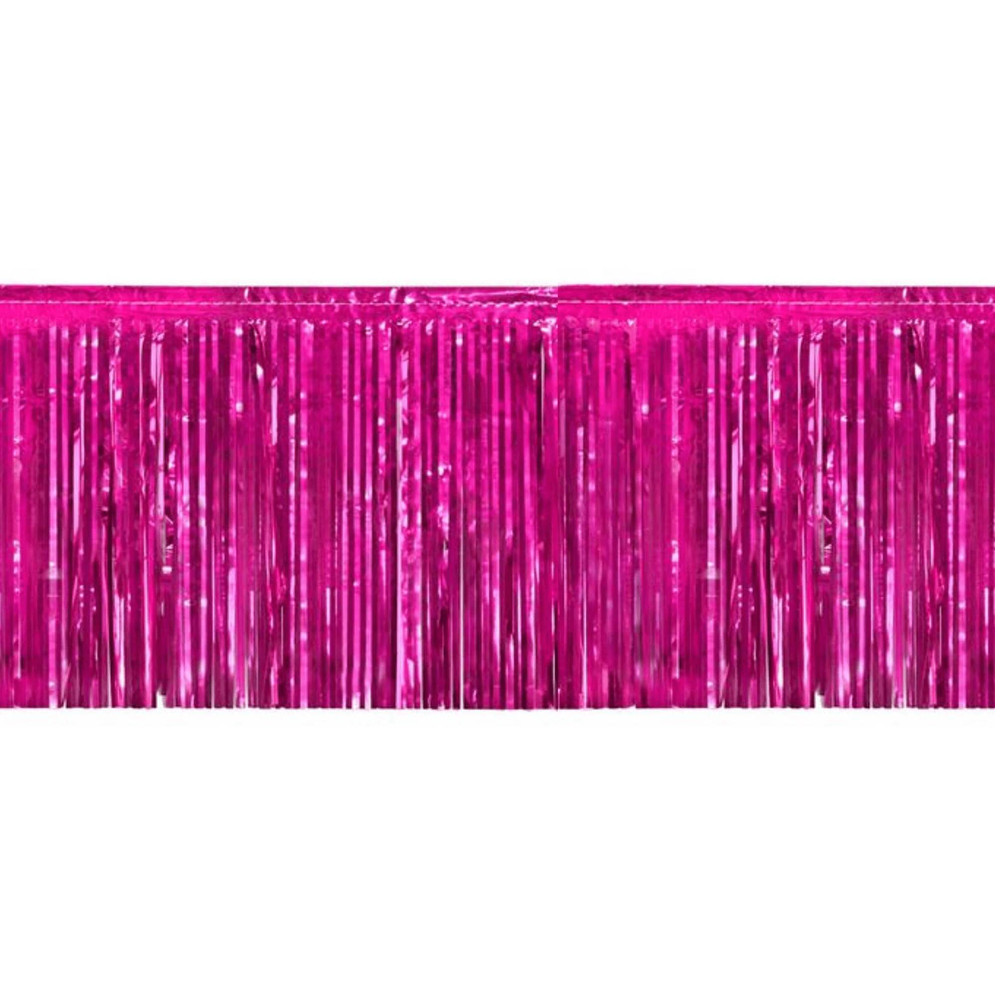 10' x 15"Hot Pink Fringe (Each) - Walmart.com