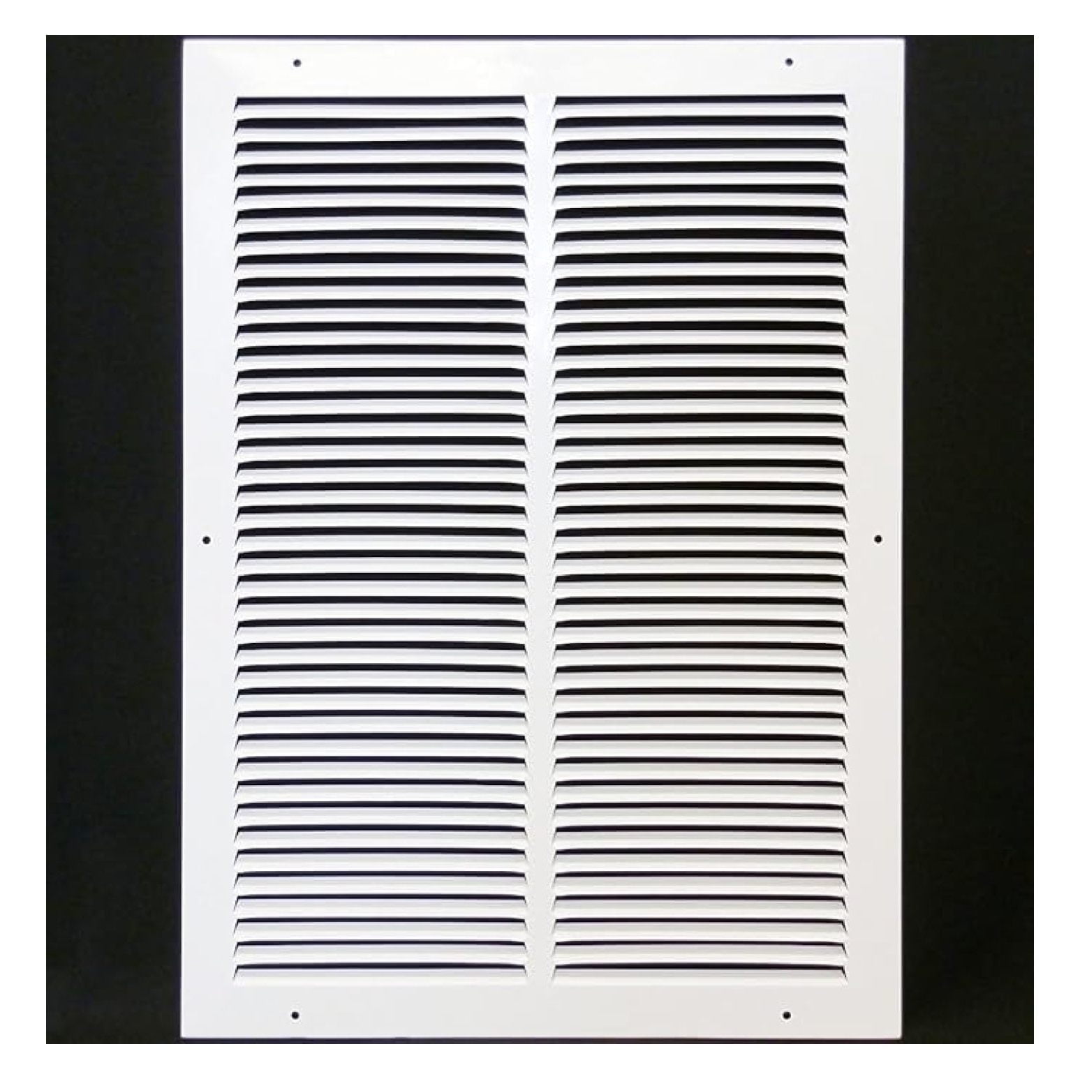 10'' x 16'' [Duct Opening] Flat Stamped Steel Return Air Grille ...