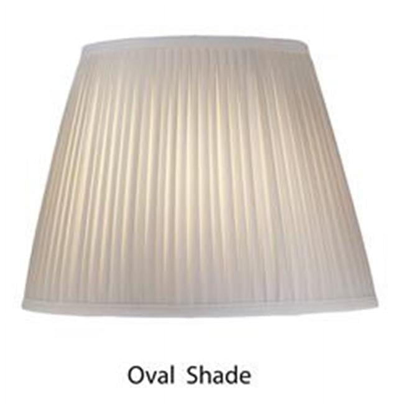 10 x 16 x 12 in. Softback Tapered Oval Lamp Shade, Off Whtie Camelot ...