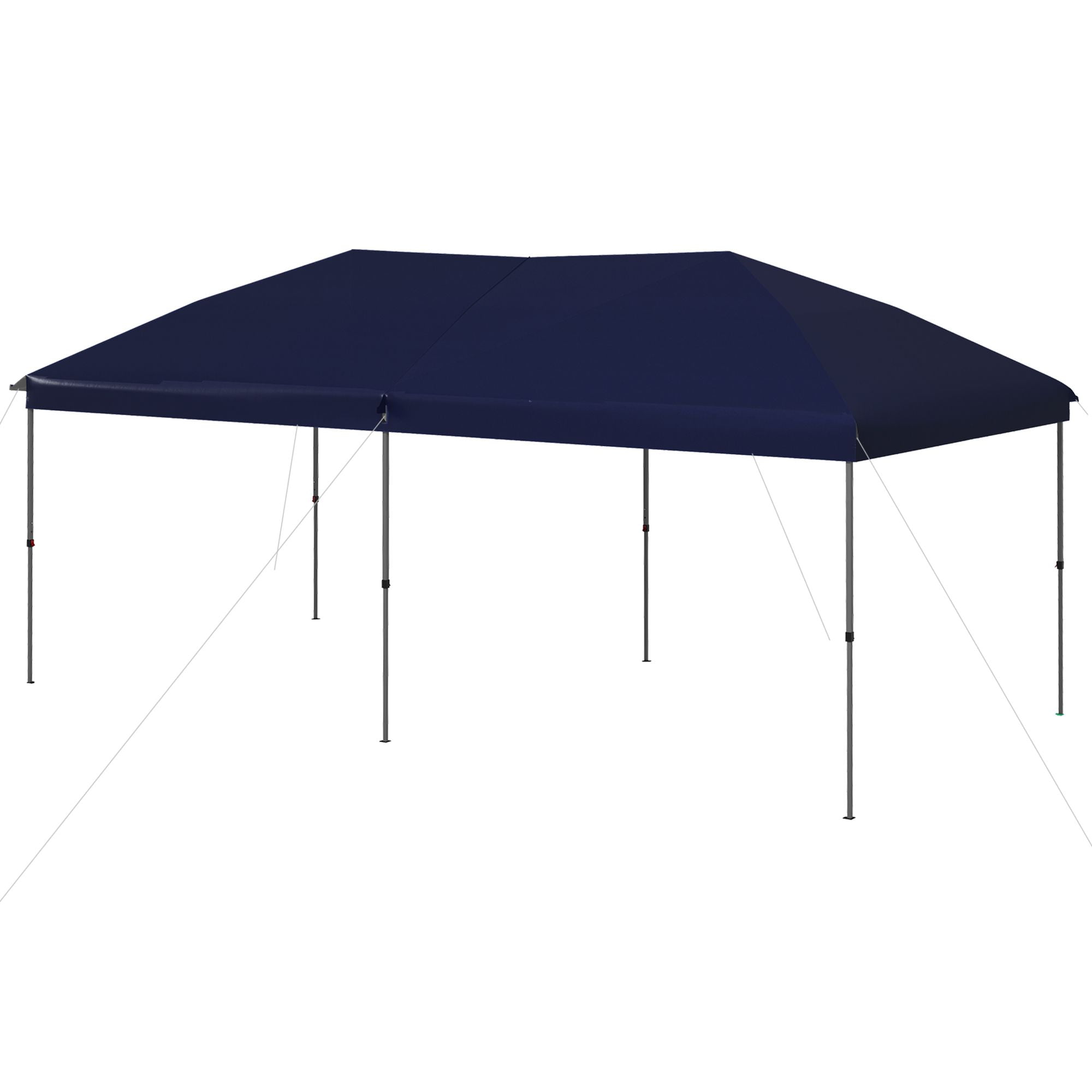 10' x 19' Pop Up Canopy with Easy Up Steel Frame, 3-Level Height ...
