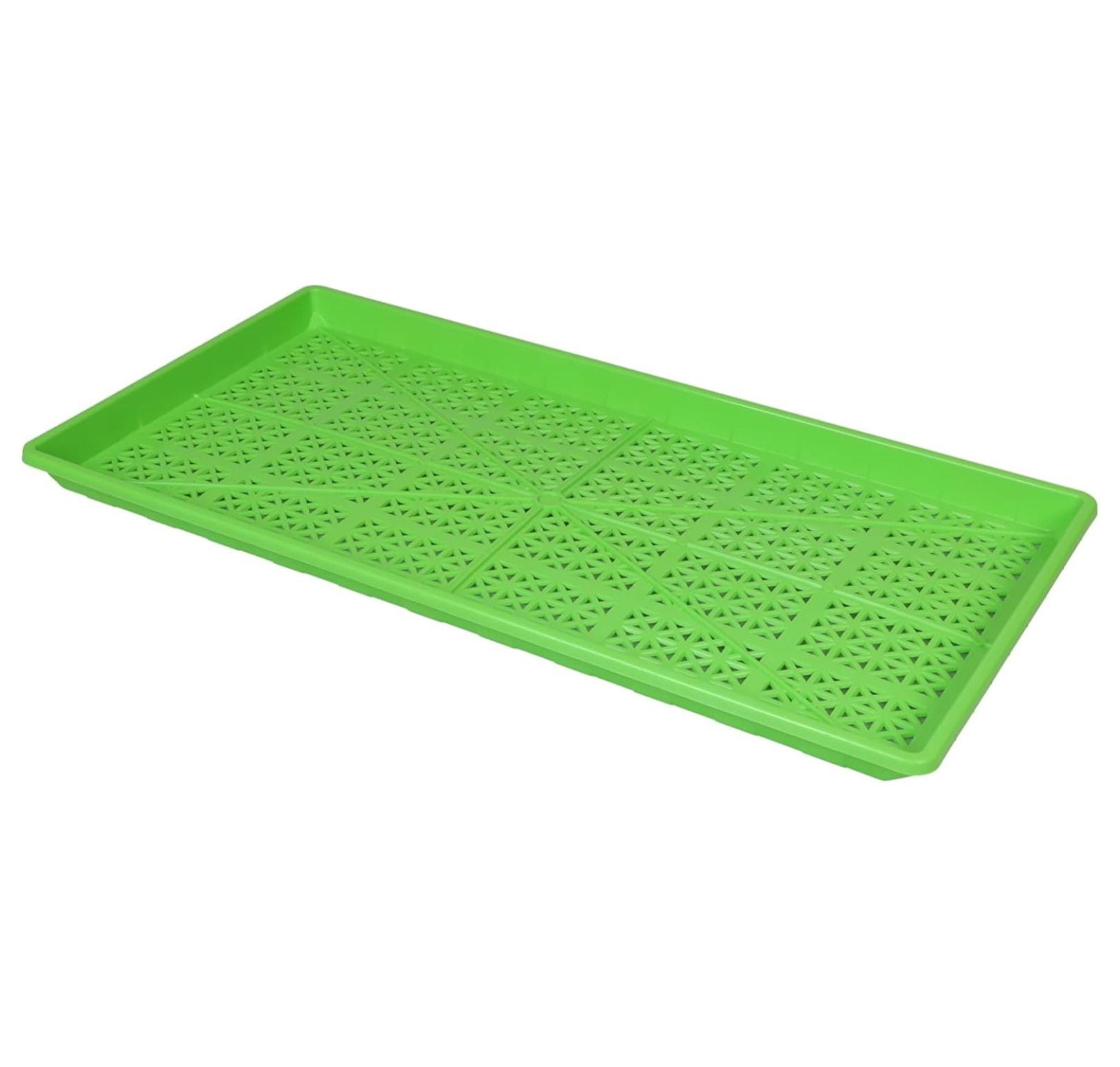 10” x 20” Heavy Duty Mesh Plastic Seed Starting Tray, Green, 1 ...