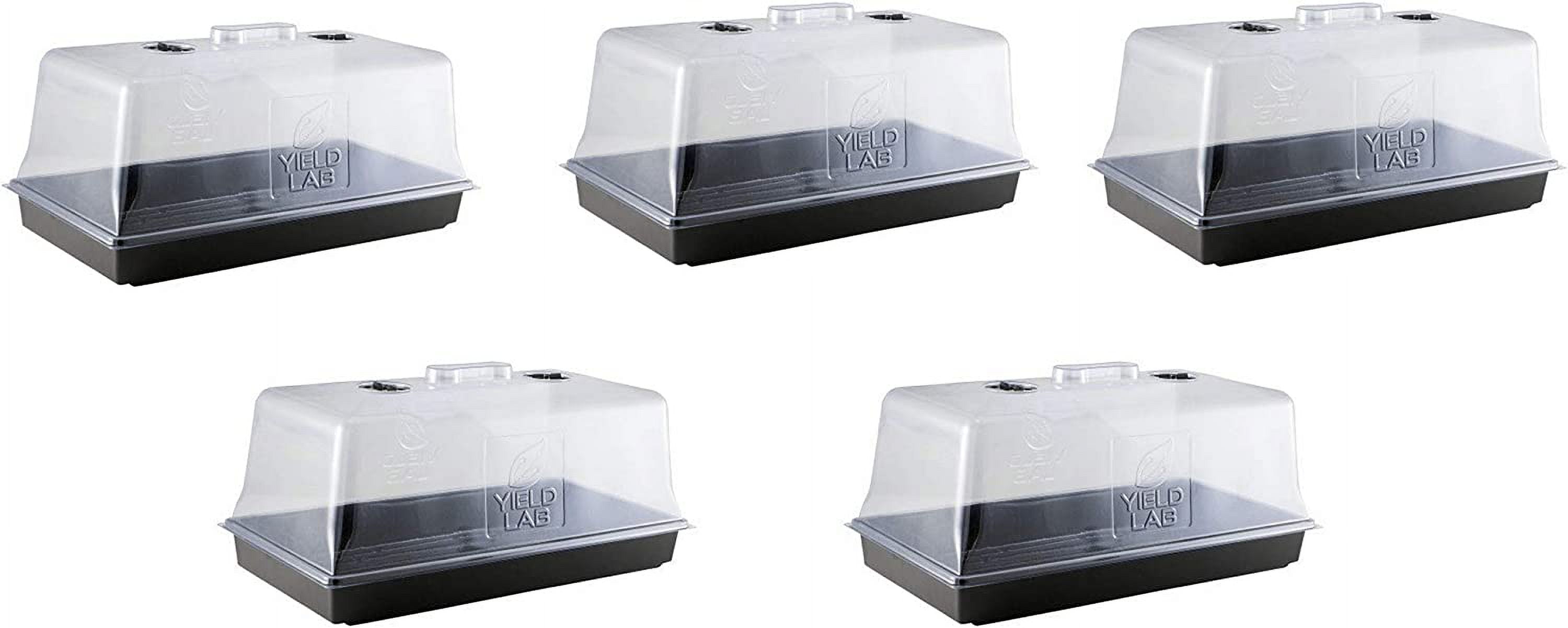 10 x 20 Inch Black Plastic Propagation Tray – Hydroponic, Aeroponic ...