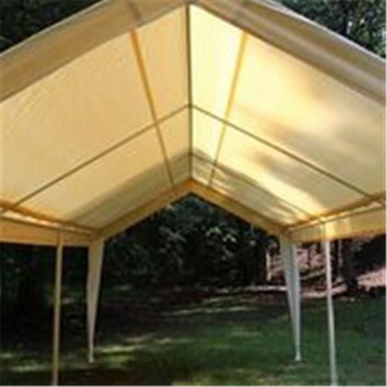 10 x 20 ft. Hercules 8 Leg Canopy - Tan & White Leg Skirt - Walmart.com