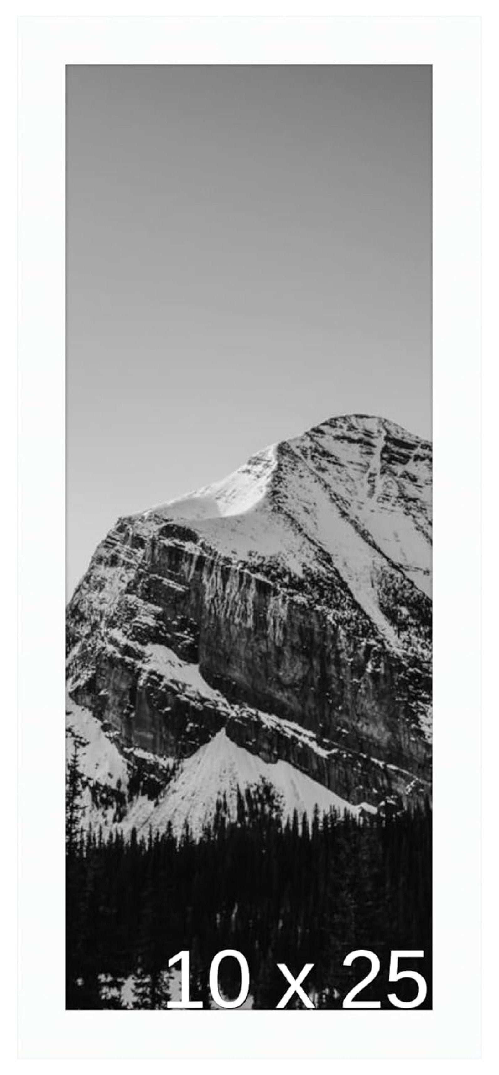 10 x 25 White Wood Frame (Derby) - Walmart.com