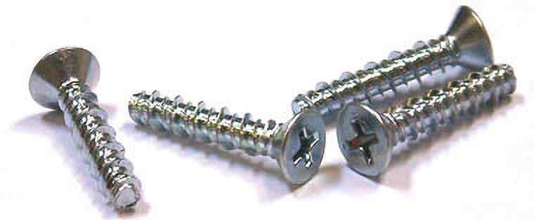 #10 x 3/4" High Low Style Thread Forming Screws / Phillips / Flat Head ...